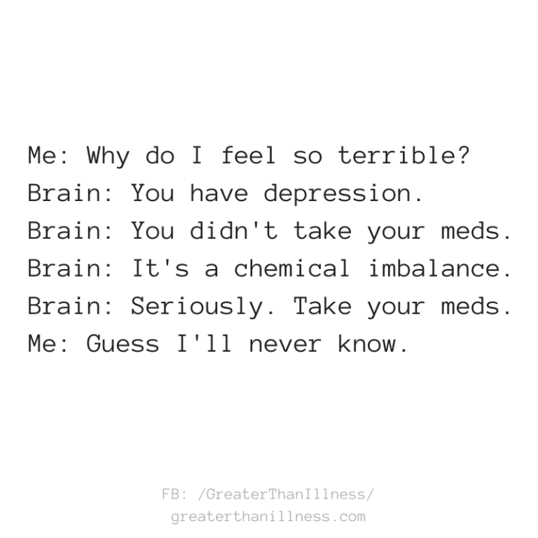 50 Depression Memes to Make You Laugh & Feel Less Alone – Greater Than ...
