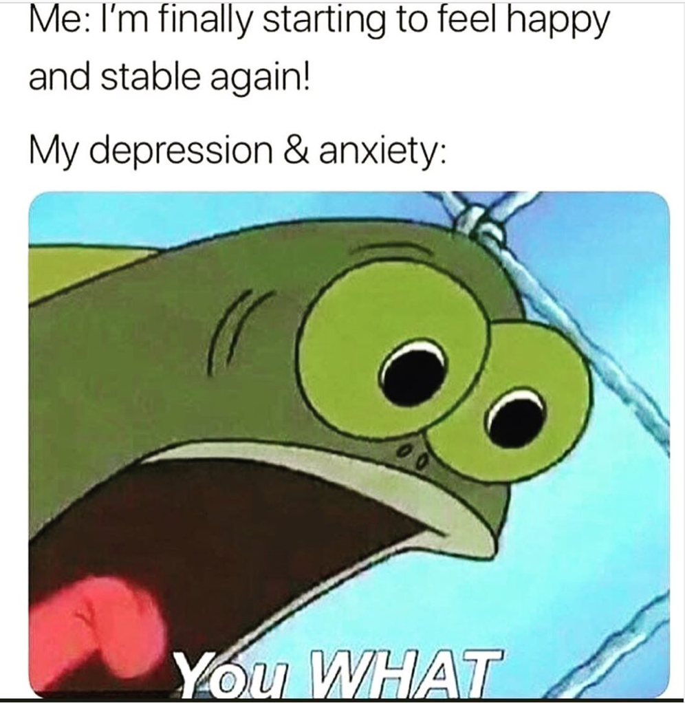 50 Depression Memes to Make You Laugh & Feel Less Alone – Greater Than ...